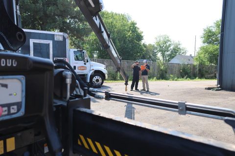 Truck Boom & Crane Repair - Wiers Fleet Service & Truck Repair